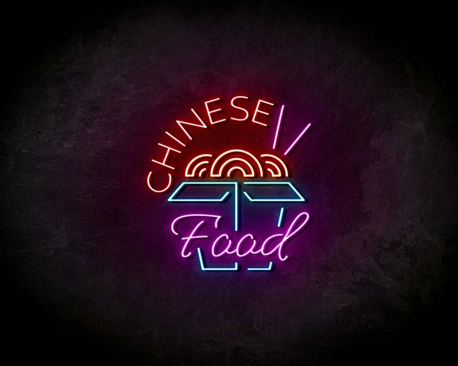 LED Neon Sign Chinese Food - The Neon Company - BE